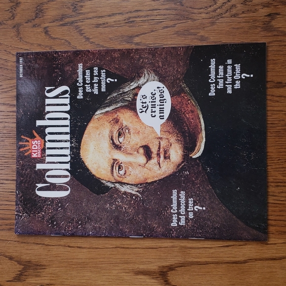 Kids Discover | Other | Vintage 9s Kids Discover Magazine Columbus ...